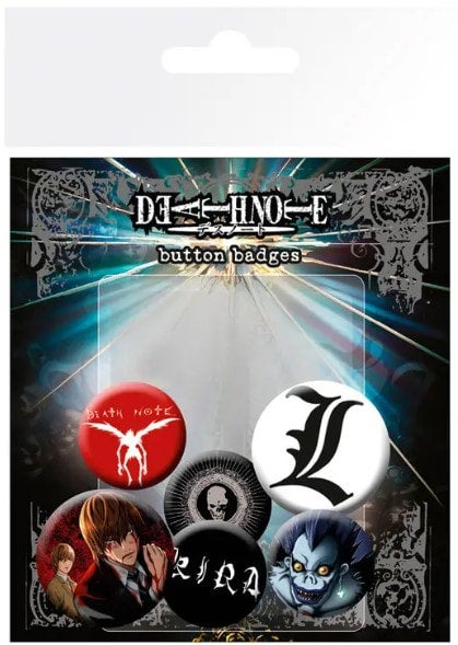 Button Badges - Death Note | Clockwork Dragon